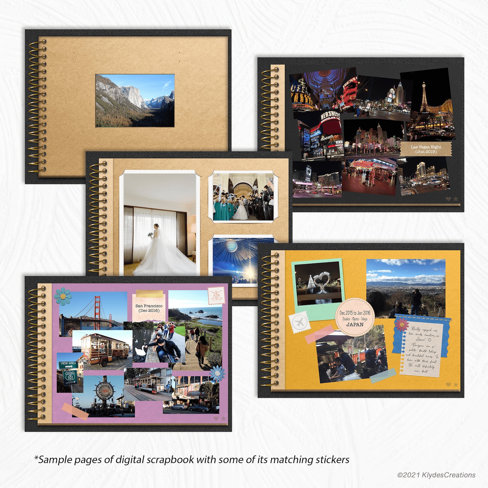 Digital Scrapbook Memory Book Photo Album Memory Keeper - Etsy UK