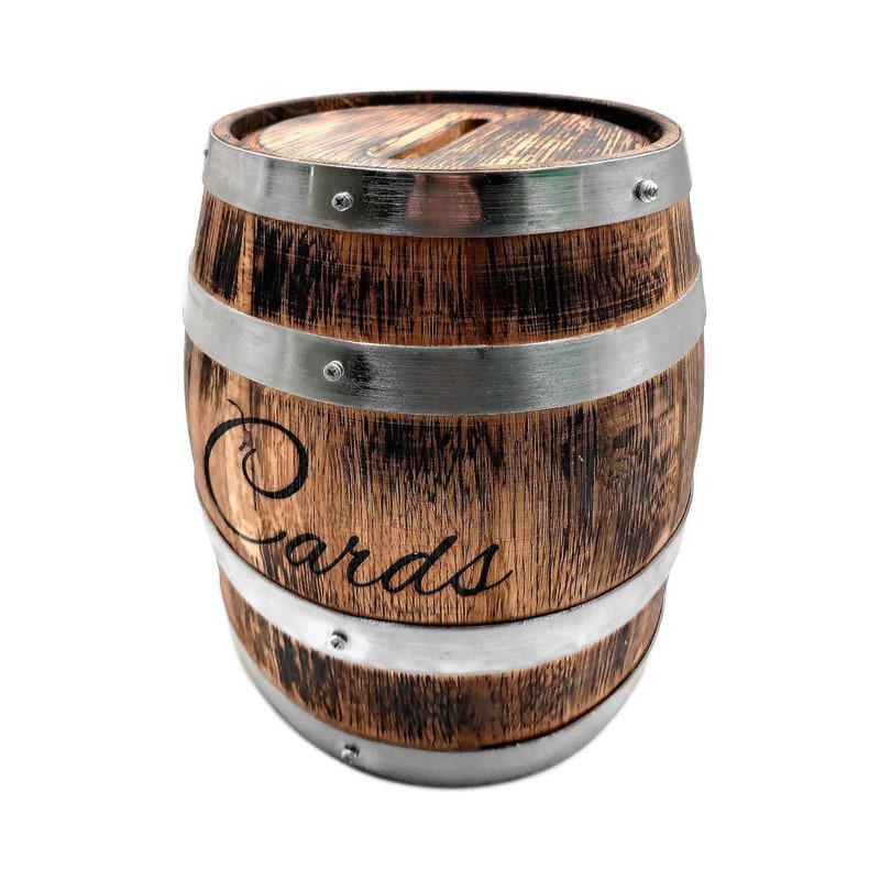 Wine Barrel Card Holder - Etsy