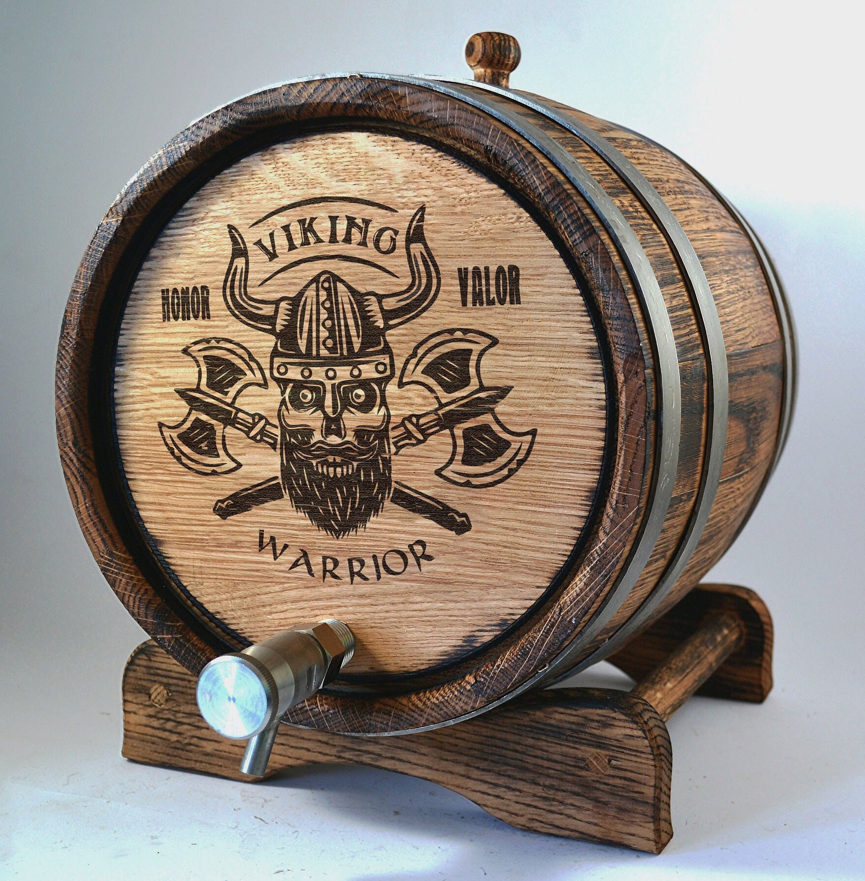 Personalized Barrel, Whisky-wine-rum Barrel, Gift for the Warrior ...