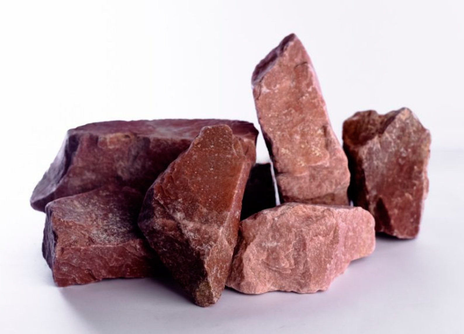 Sauna Rocks, Raspberry Quartzite 20 Kg for Baths and Saunas, Sauna ...