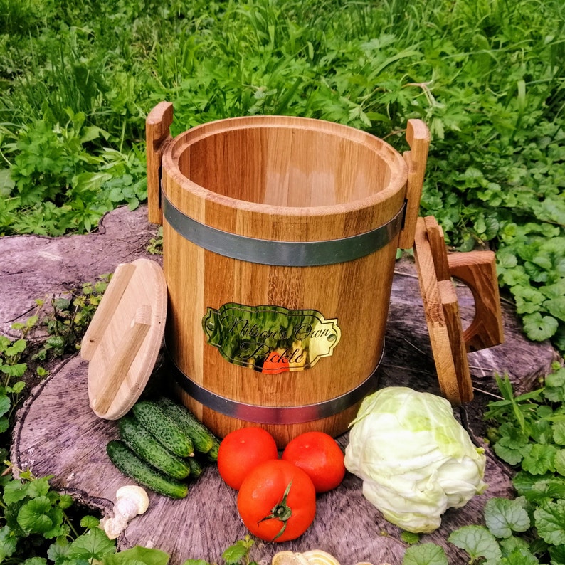 Personalized Pickle Oak Barrel 3L-5L-10L-15L Wood Vat With a - Etsy