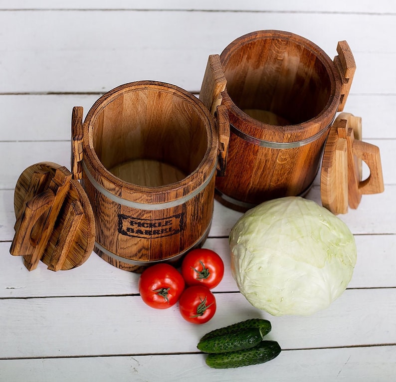 Personalized Pickle Oak Barrel 3L-5L-10L-15L Wood Vat With a - Etsy