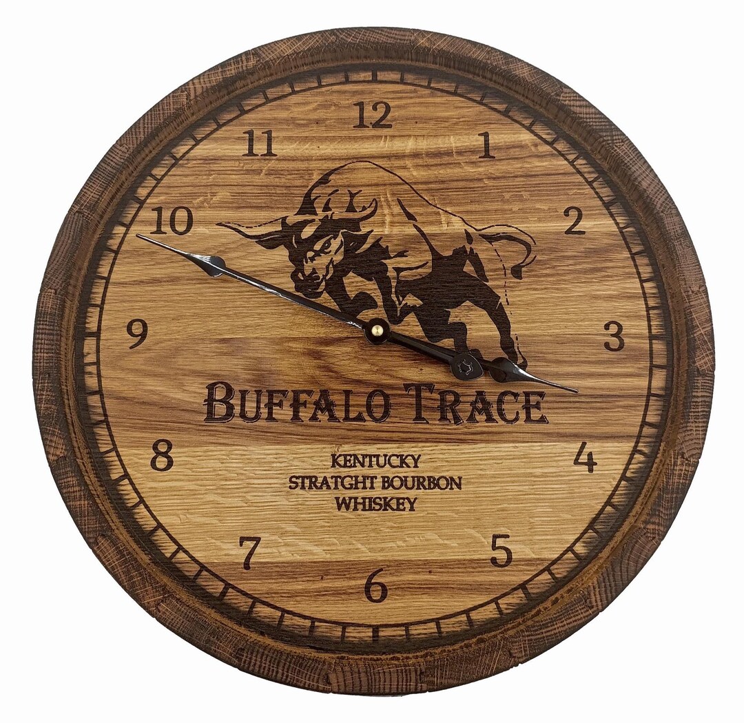 Personalised Whiskey Barrel Gift, Custom Wall Clocks, Vintage Whiskey ...