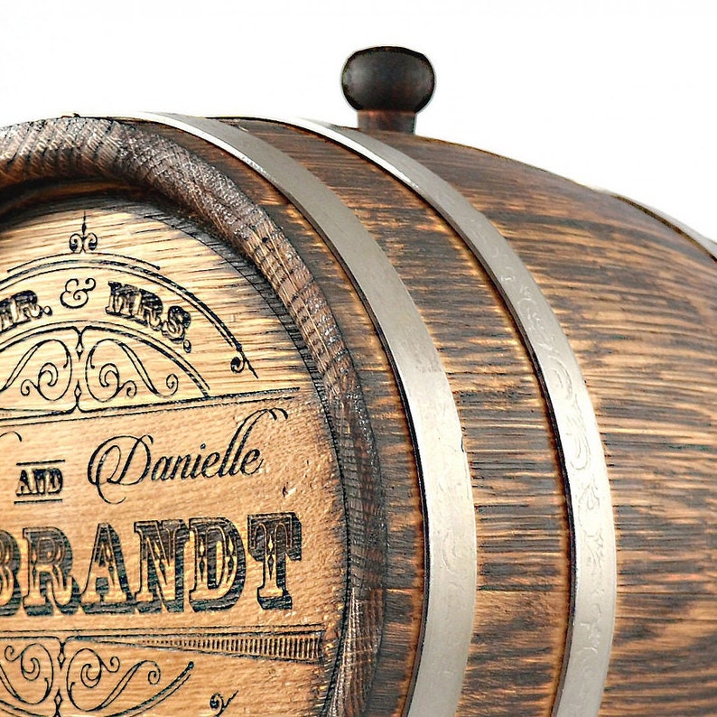 Personalized Whiskey Barrel 1-2-3-5-10-15L, Whisky-wine-rum Barrel ...