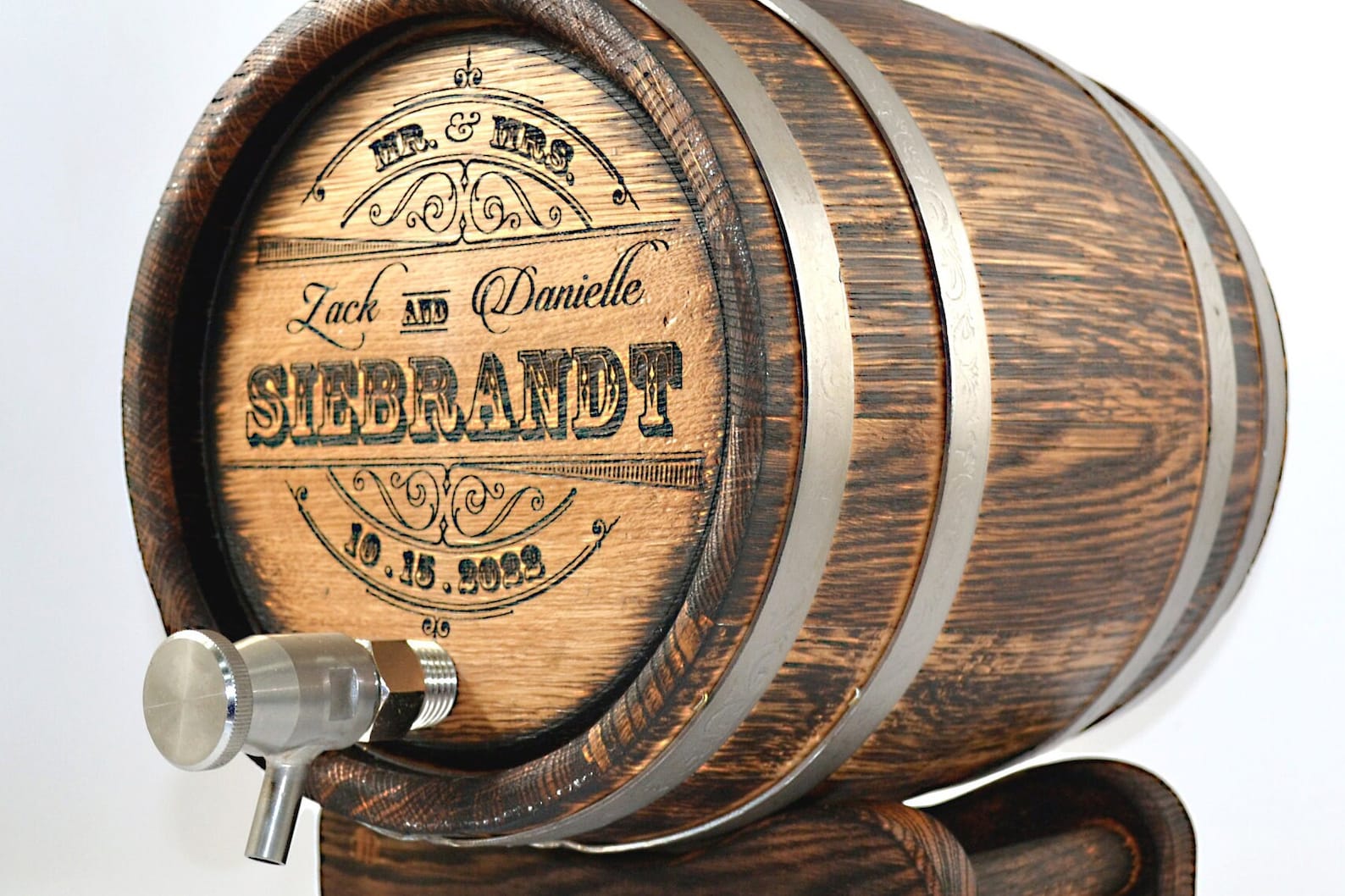 Personalized Whiskey Barrel 1-2-3-5-10-15L, Whisky-wine-rum Barrel ...