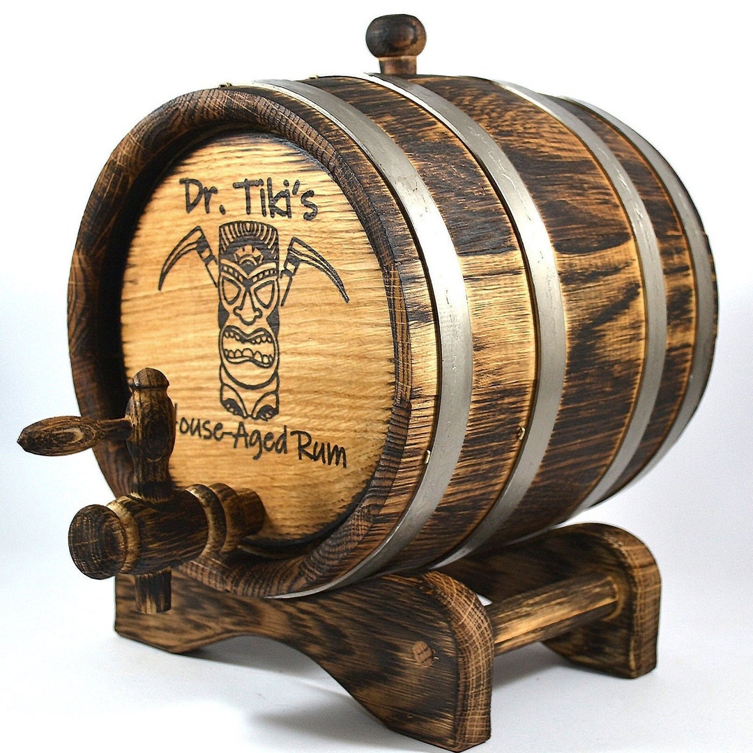 Custom Whisky-wine-beer-tequila Barrel, Personalized Personal Bourbon ...
