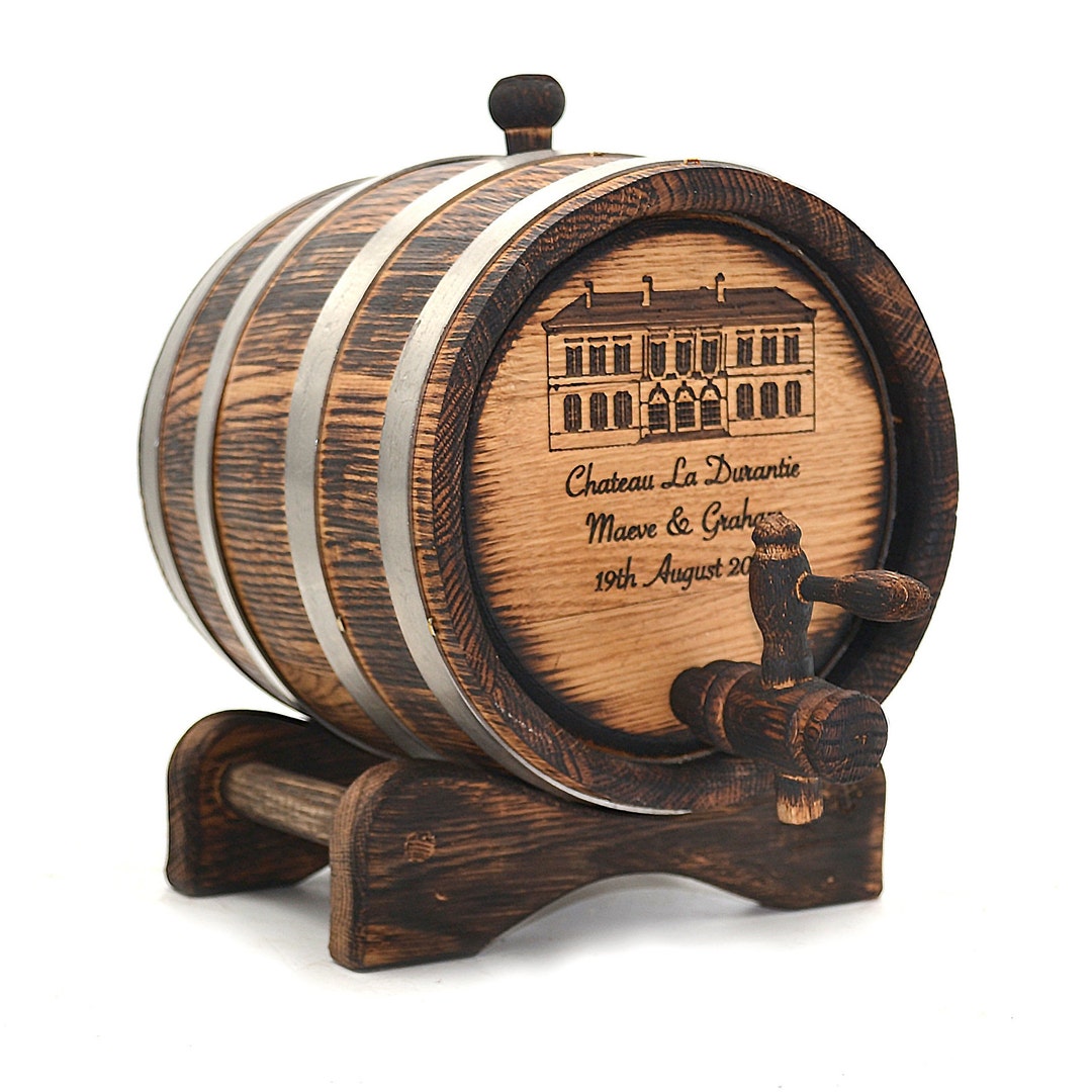 Personalized Whiskey Oak Barrel 1-15L, Engraved Wood Gift Barrel ...