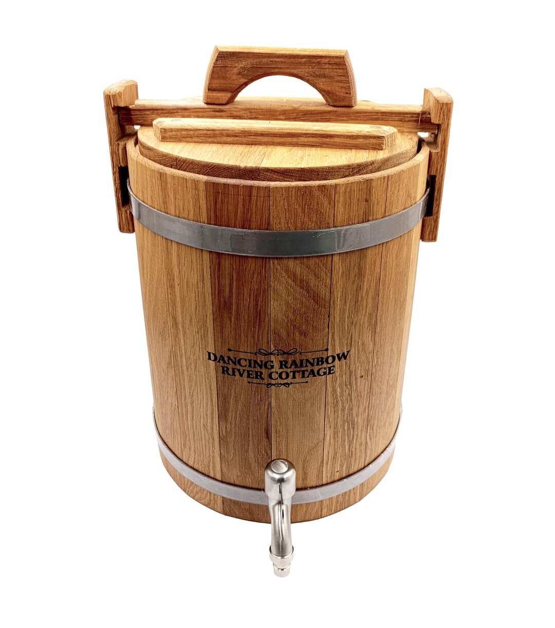 Kombucha Container, Ecological Fermentation Barrel, Wooden Barrel for ...
