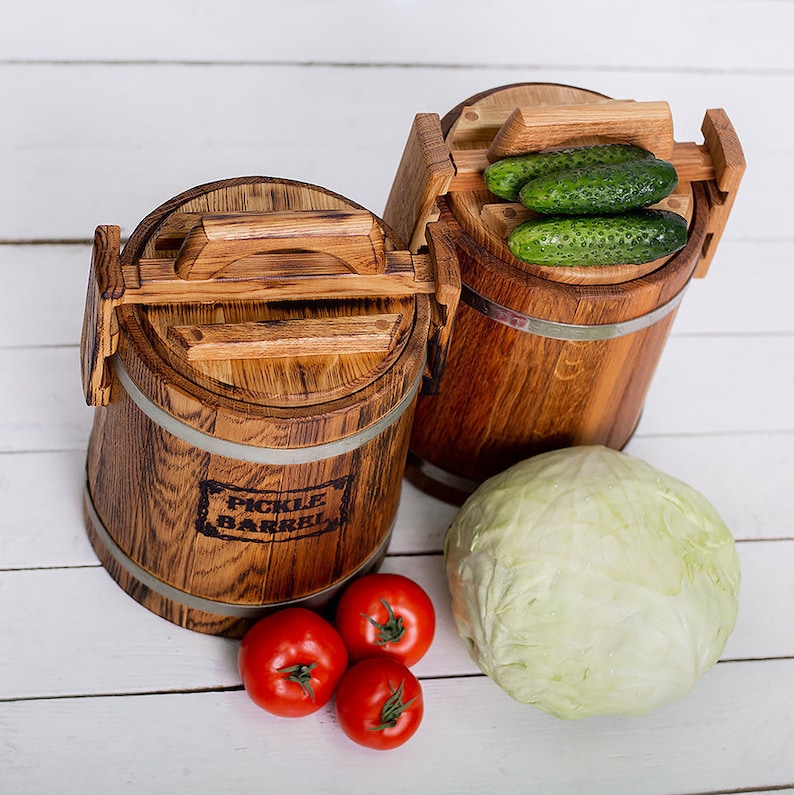 Personalized Pickle Oak Barrel 3L-5L-10L-15L Wood Vat With a - Etsy