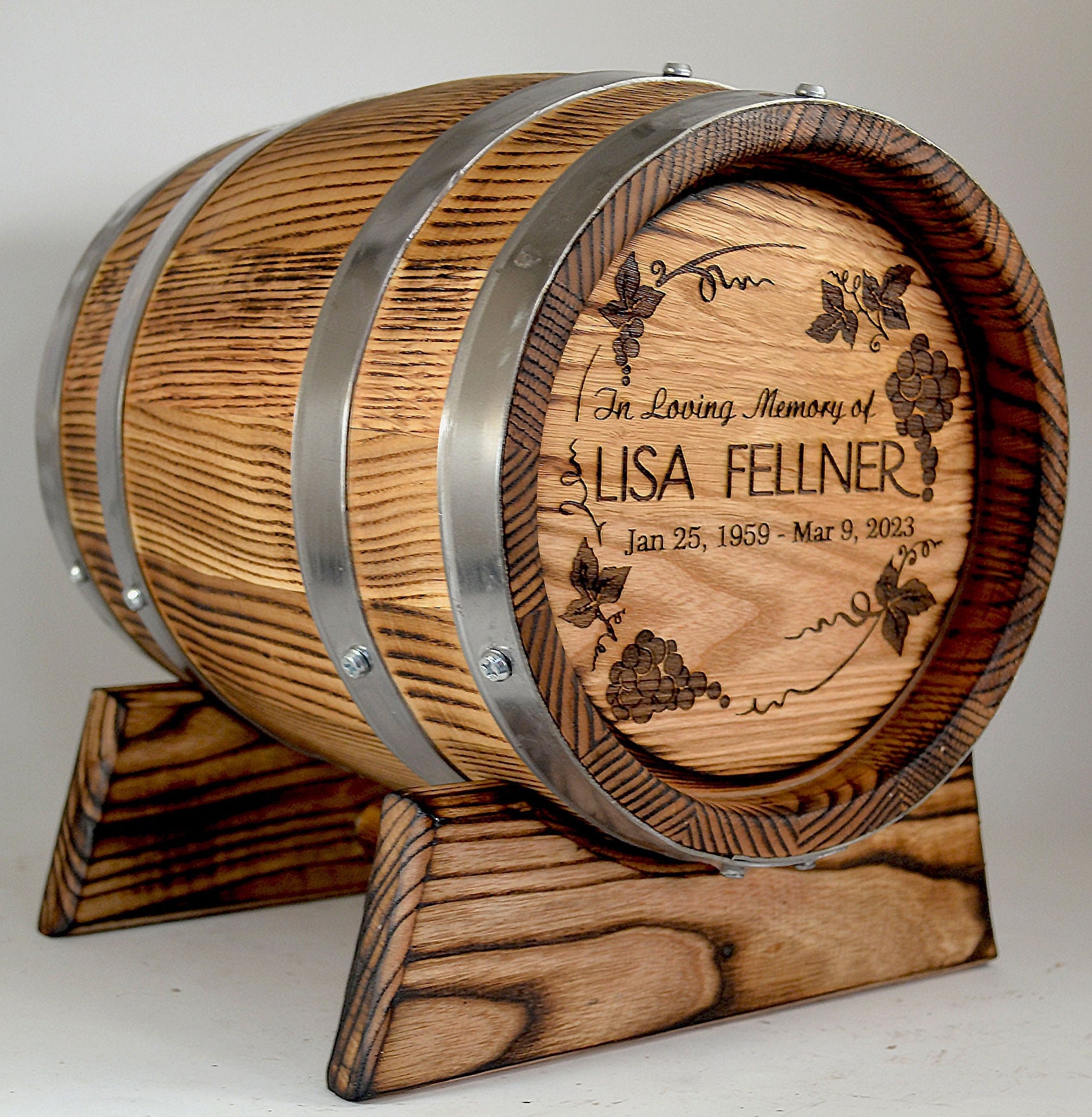 Personalized Ash Urn 3 L,whiskey Barrel, Urns for Human Ashes, Custom ...
