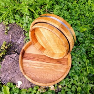 Oak Tray Wooden Serving Tray Dishes Bowls Large Wood - Etsy