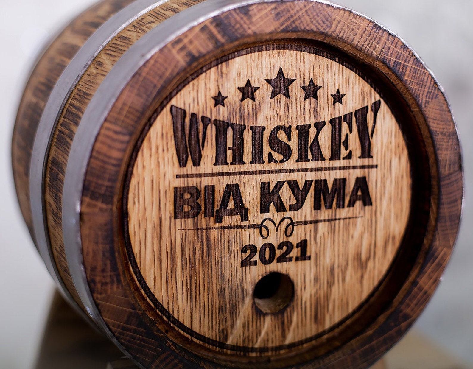 Personalized Oak Mini Whiskey Barrel 1-2 Liter Handmade Beer - Etsy