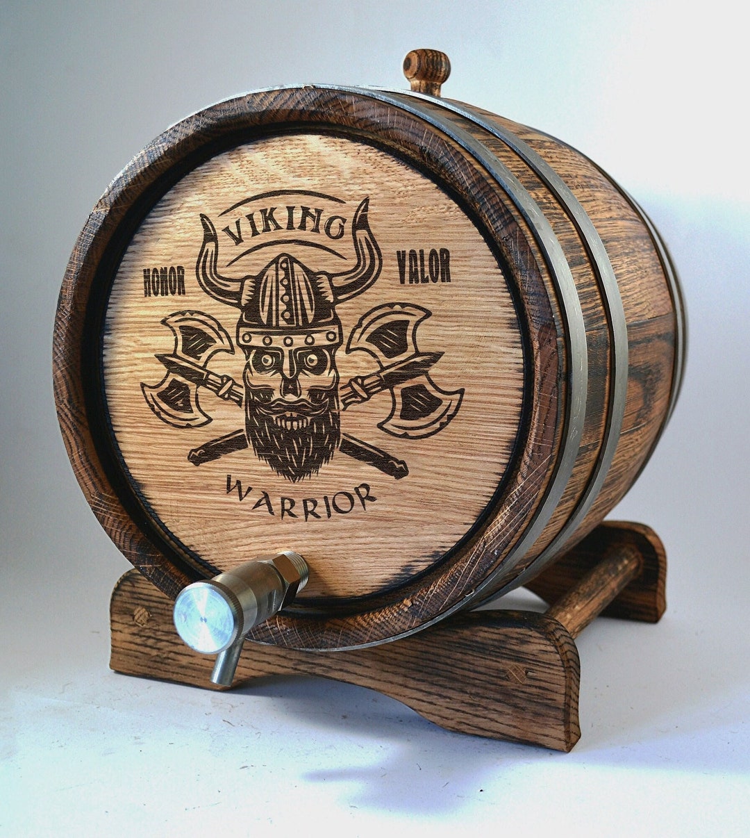 Personalized Barrel, Whisky-wine-rum Barrel, Gift for the Warrior ...