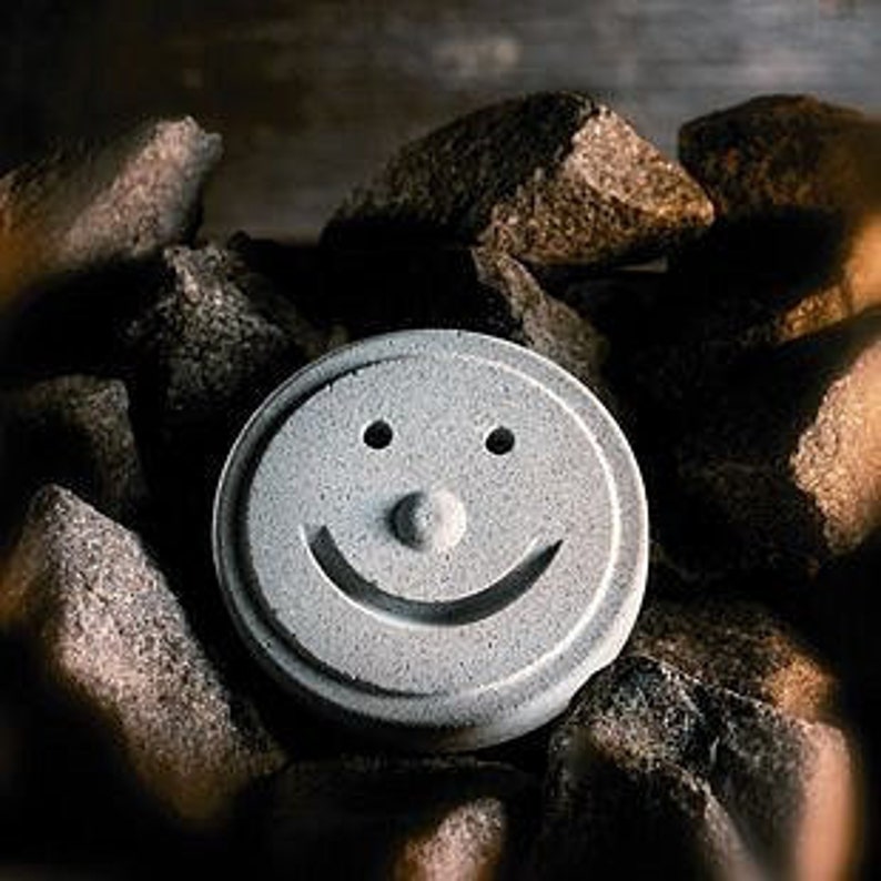 Sauna Steam Stone Smile Sauna Rocks Sauna Accessories - Etsy