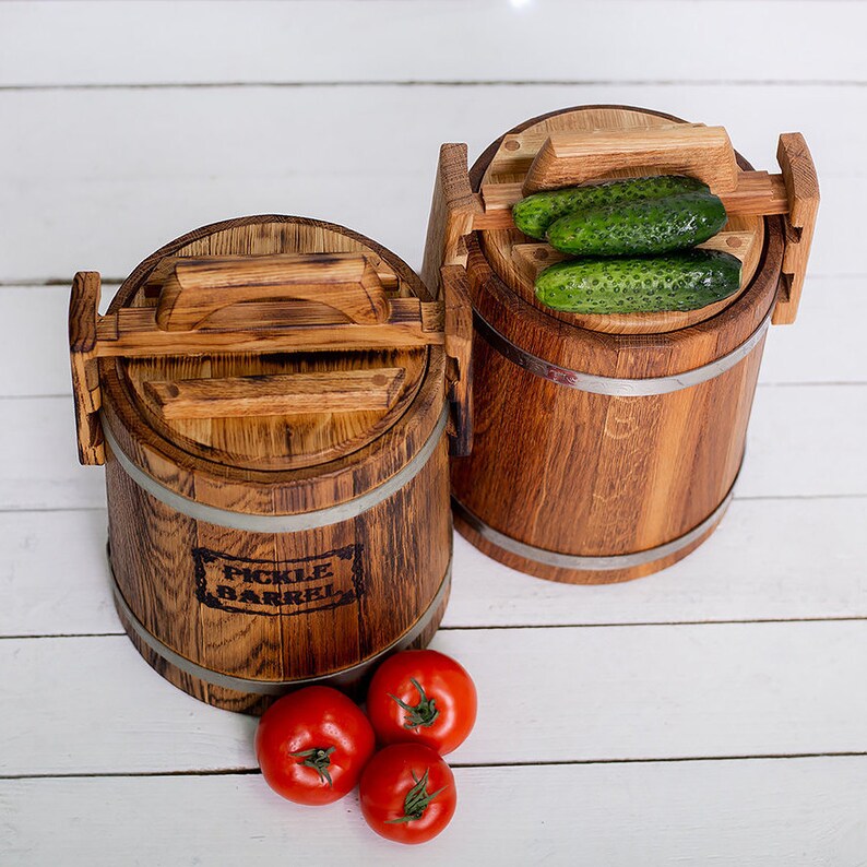 Personalized Pickle Oak Barrel 3L-5L-10L-15L Wood Vat With a - Etsy