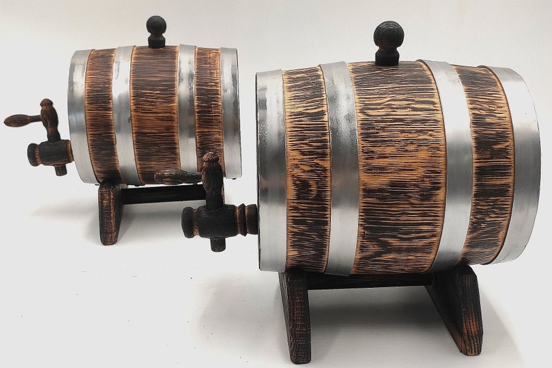 Custom Beer Keg, Personalized Oak Whiskey Barrel, Vintage Gift for ...