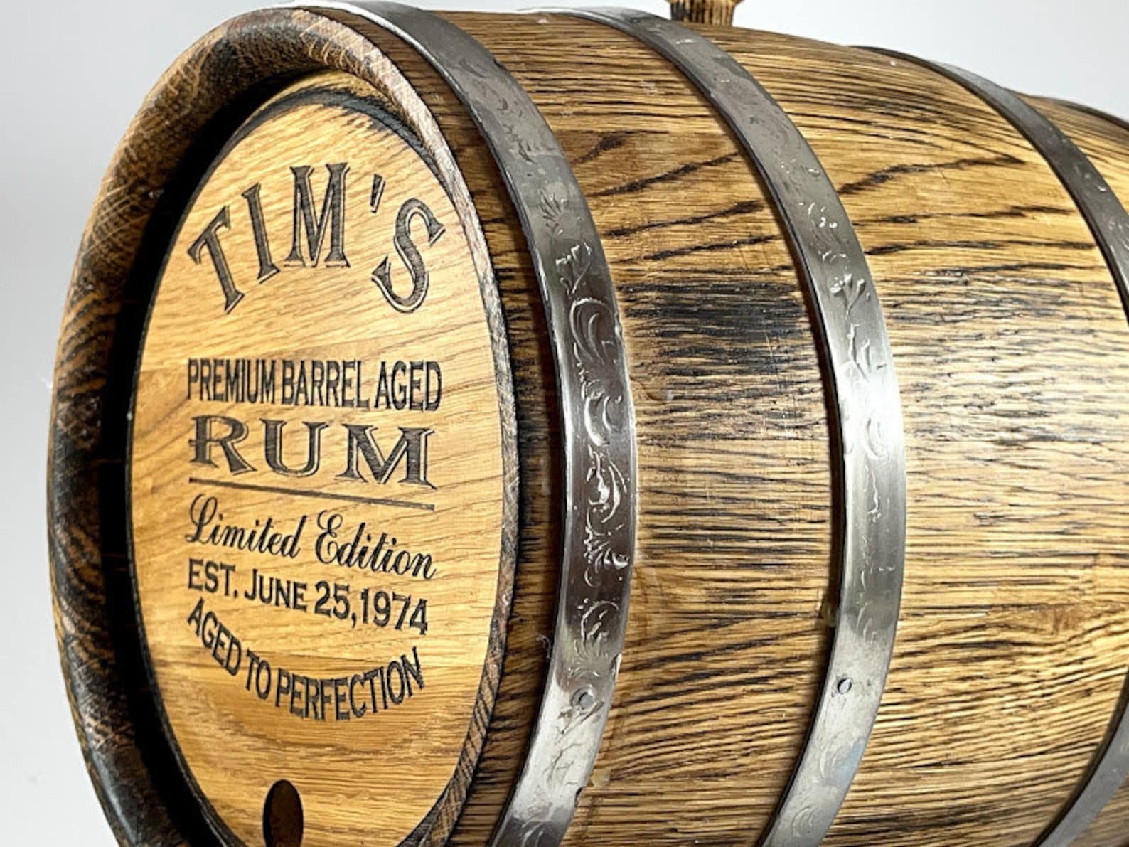 Rum Barrel Personalized Whiskey Cask 1-2-3-5-10-15L Custom | Etsy