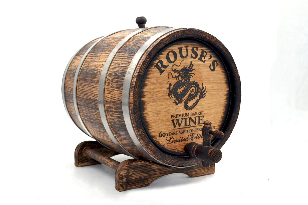 Fût de chêne personnalisé tonneau personnalisé cadeau pour - Etsy France