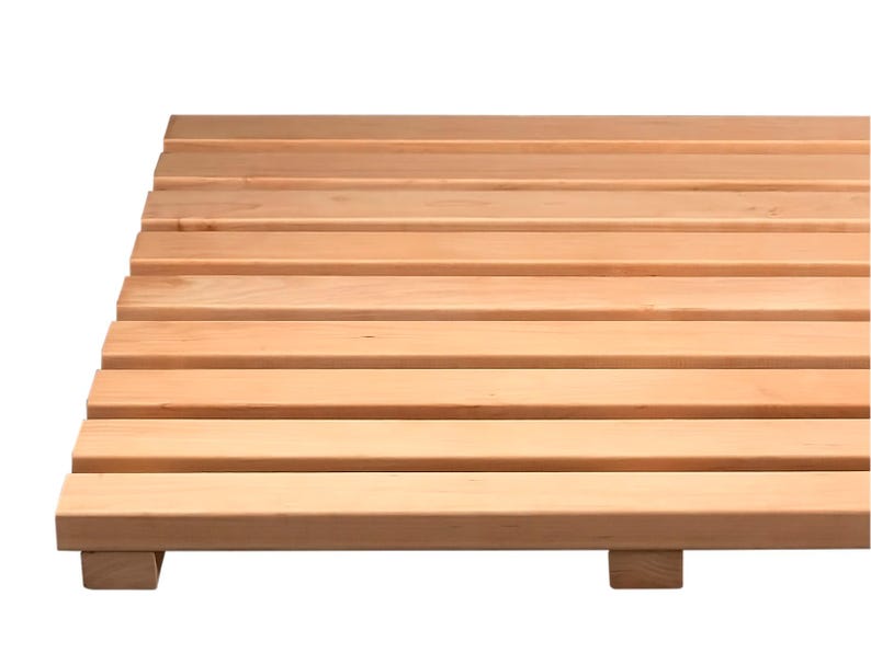 Personalized Alder Wood Sauna Mat–premium Grade, Non-slip Spa Floor ...