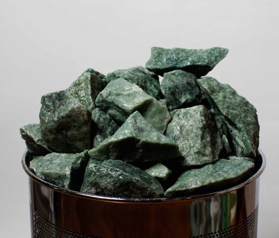 Medium Chipped Jadeite Stone 10-20 Kg, Sauna Rocks, Sauna Accessories ...