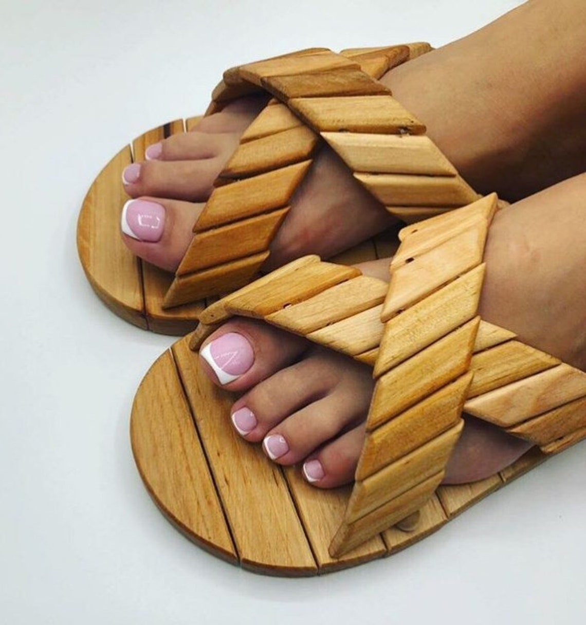 Wooden Sauna Slippers Women Shoes Women Slippers Men's - Etsy