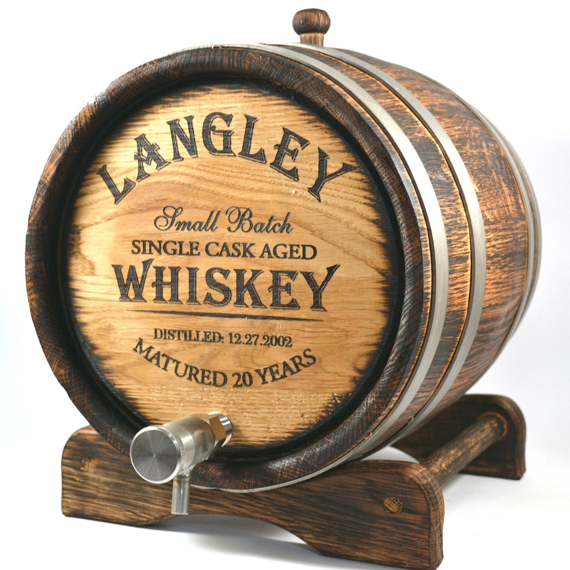 Whiskey Barrel 1-2-3-5-10-15L Whisky-wine-rum Barrel Wooden - Etsy