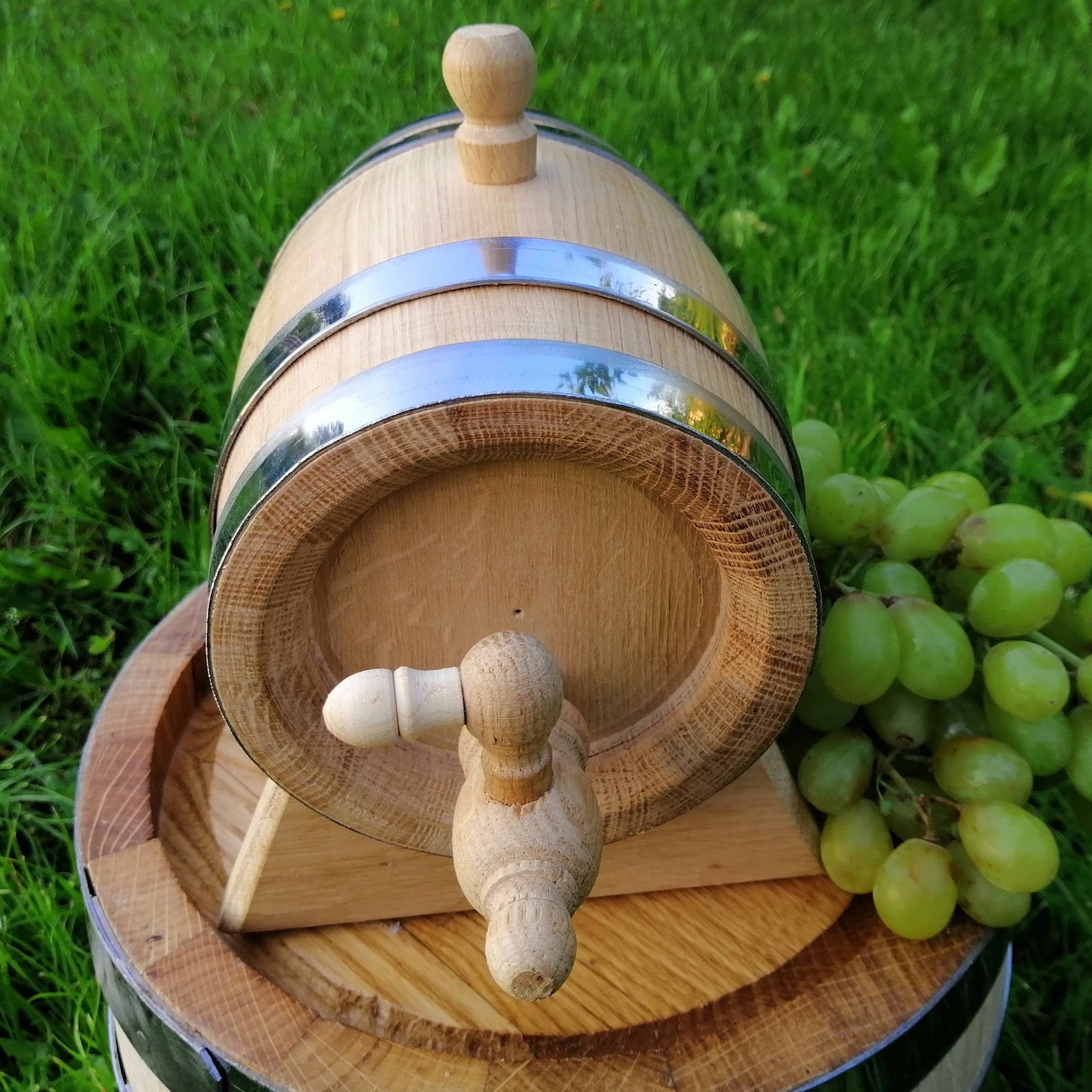 Personalized Oak Mini Whiskey Barrel 1-2 Liter Handmade Beer - Etsy