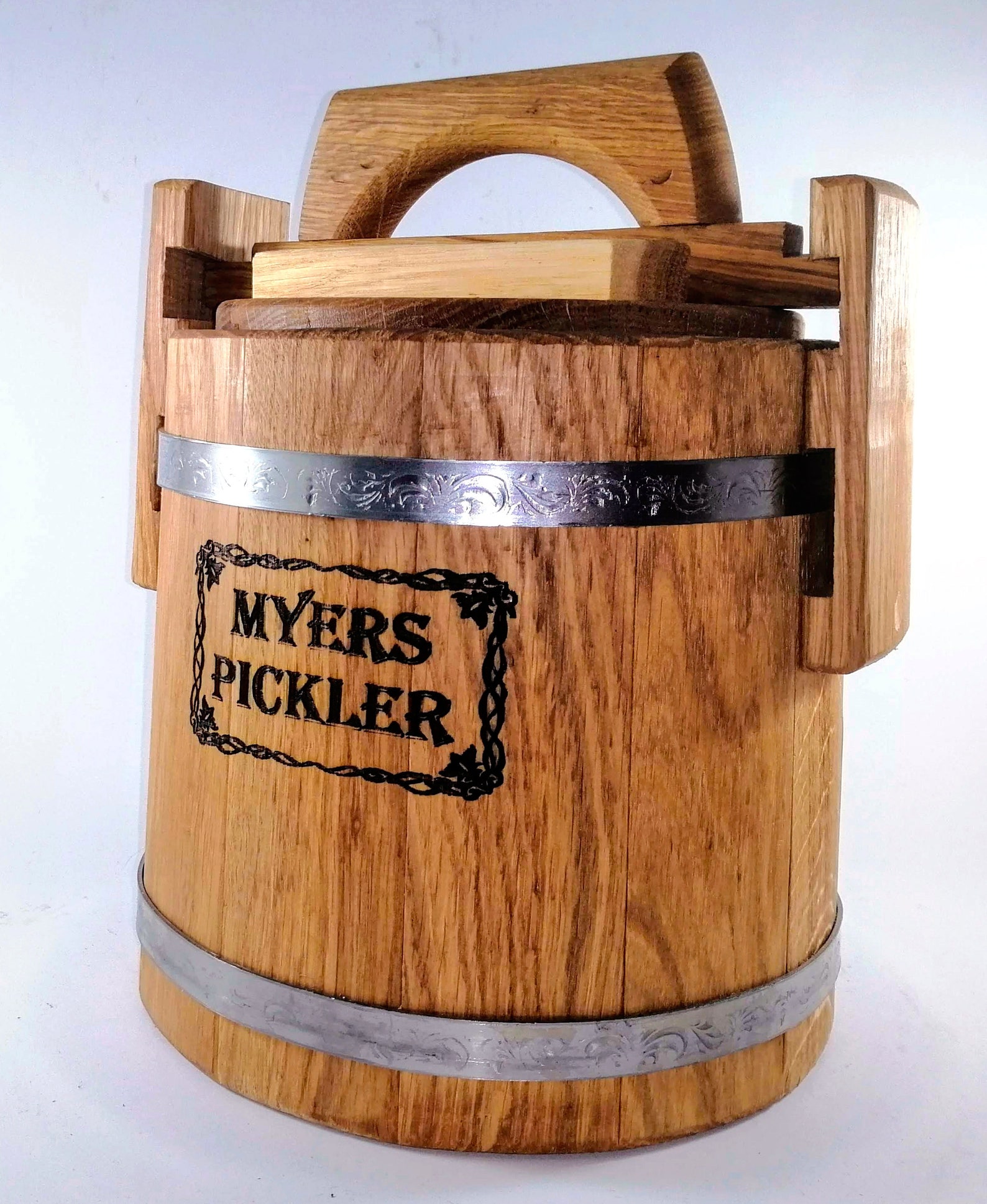 Personalized Pickle Oak Barrel 3L-5L-10L-15L Wood Vat with a | Etsy