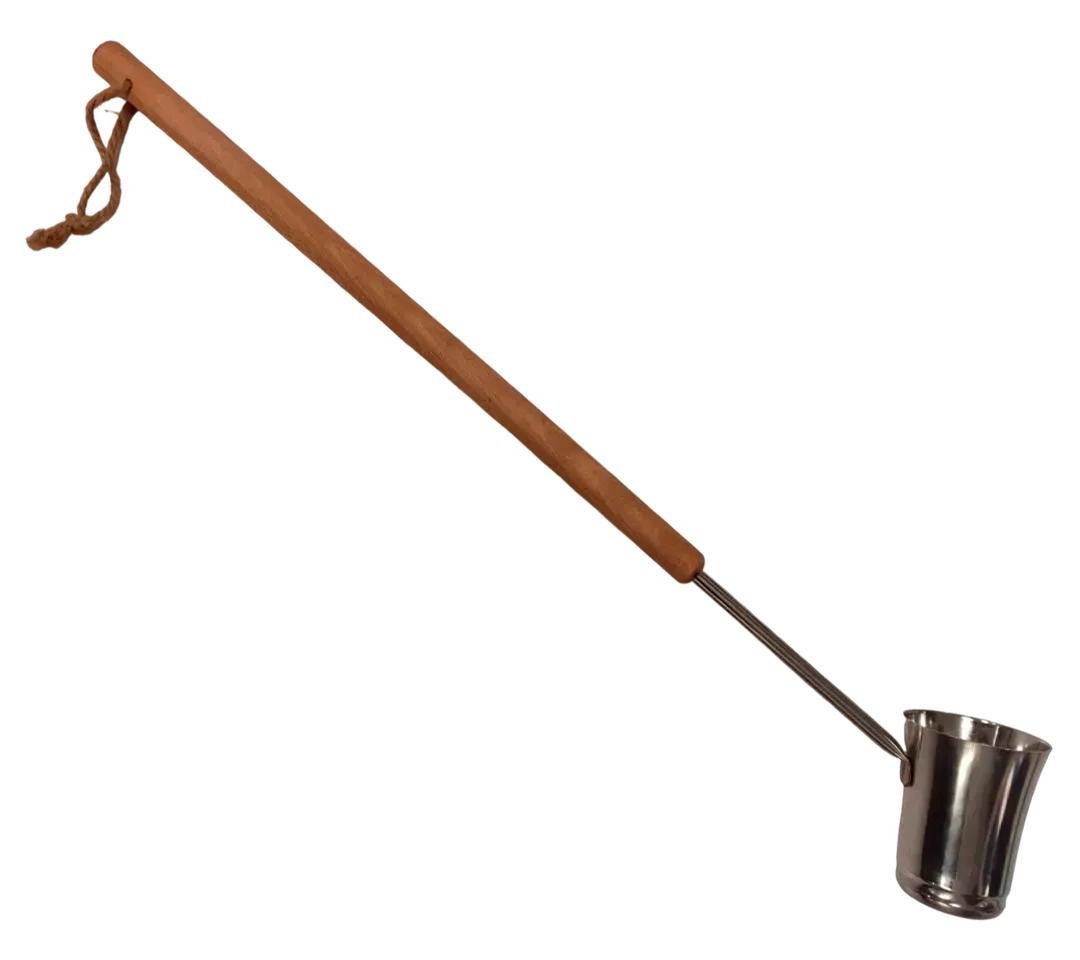 Wooden Sauna Ladle 60 Cm, 300 Ml for Bath - Sauna - Wood Bucket, Sauna ...
