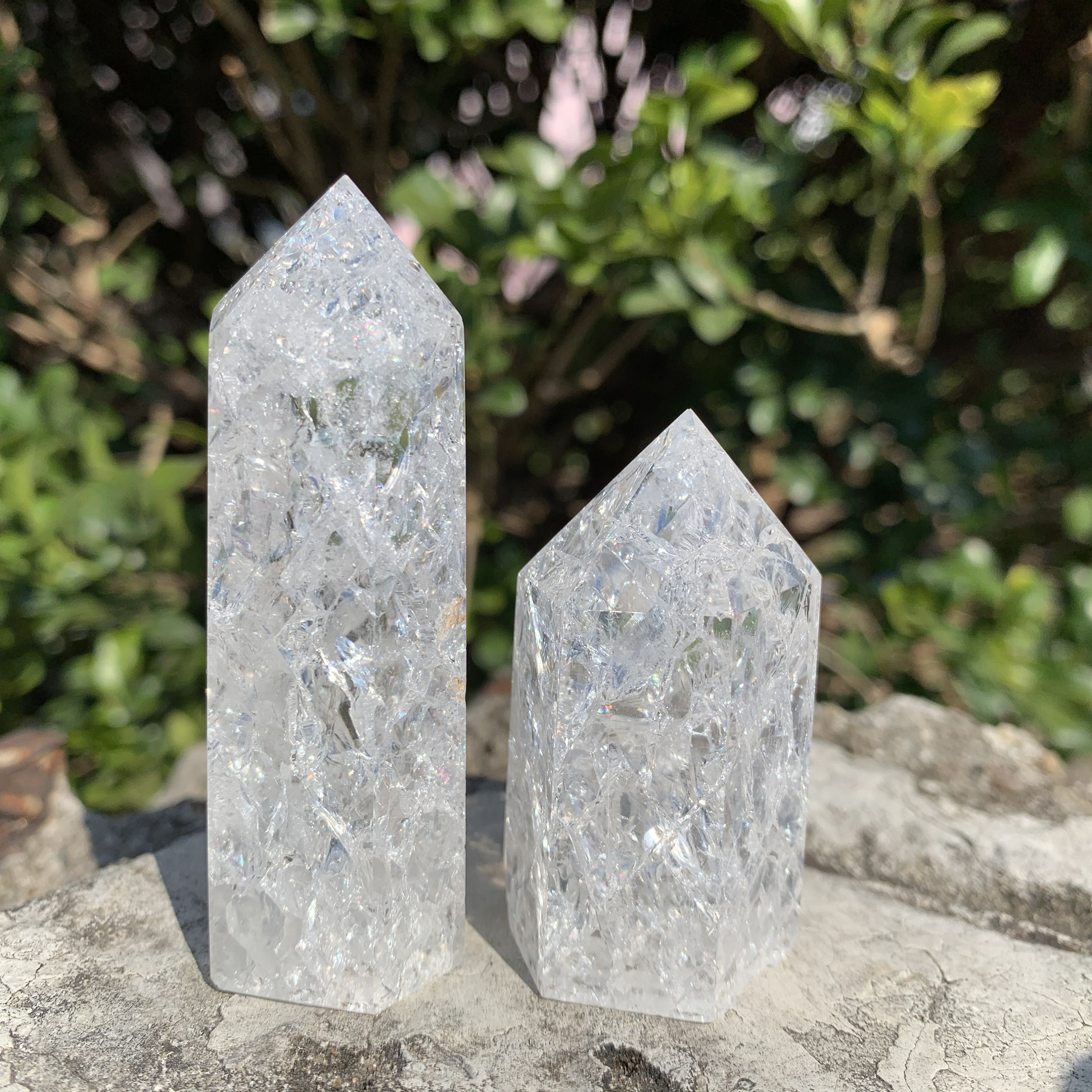 Small crackle quartz Home Décor Home & Living Rocks & Geodes etna.com.pe