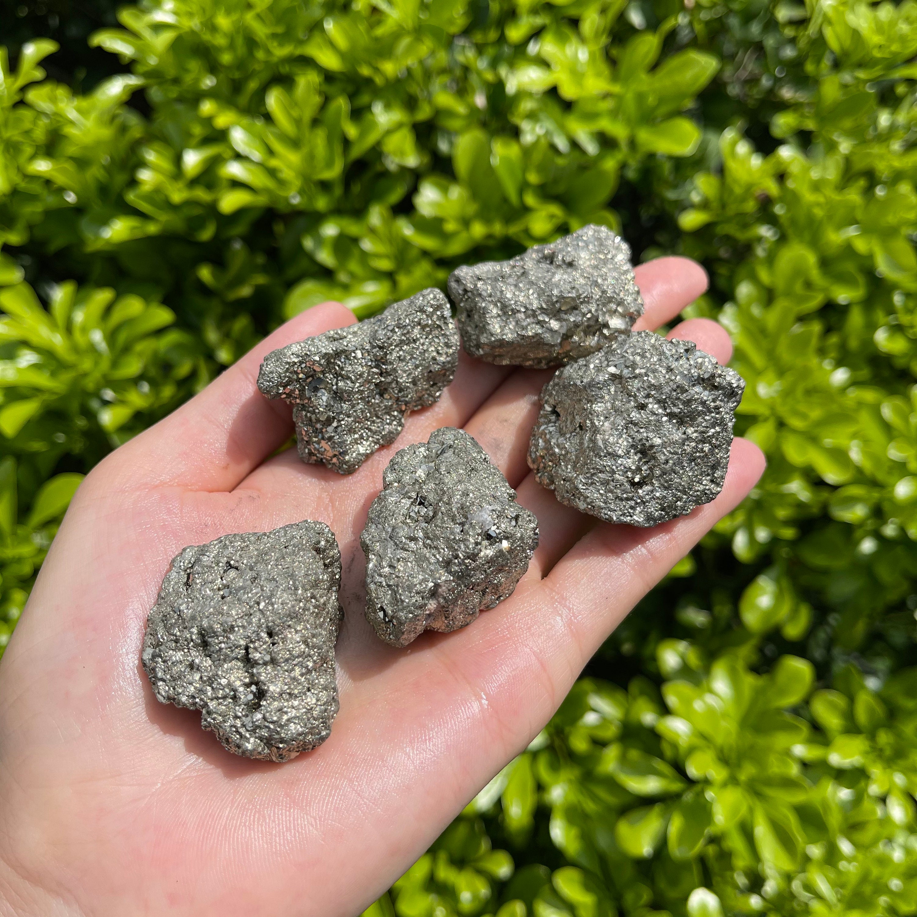 Raw Pyrite Cluster Natural Pyrite Stone Rough Pyrite From | Etsy