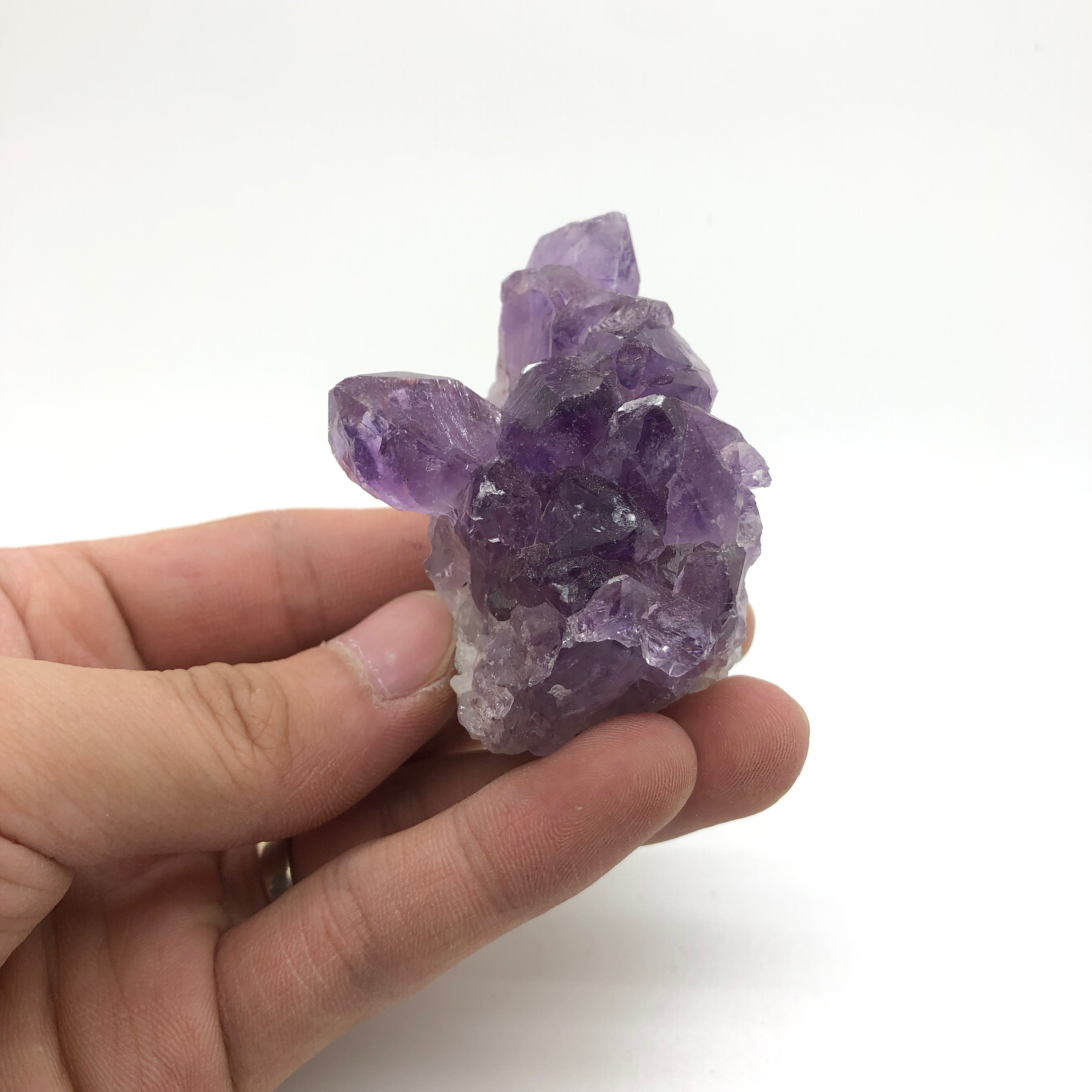 Amethyst Cluster Purple Crystal Cluster Raw Amethyst - Etsy