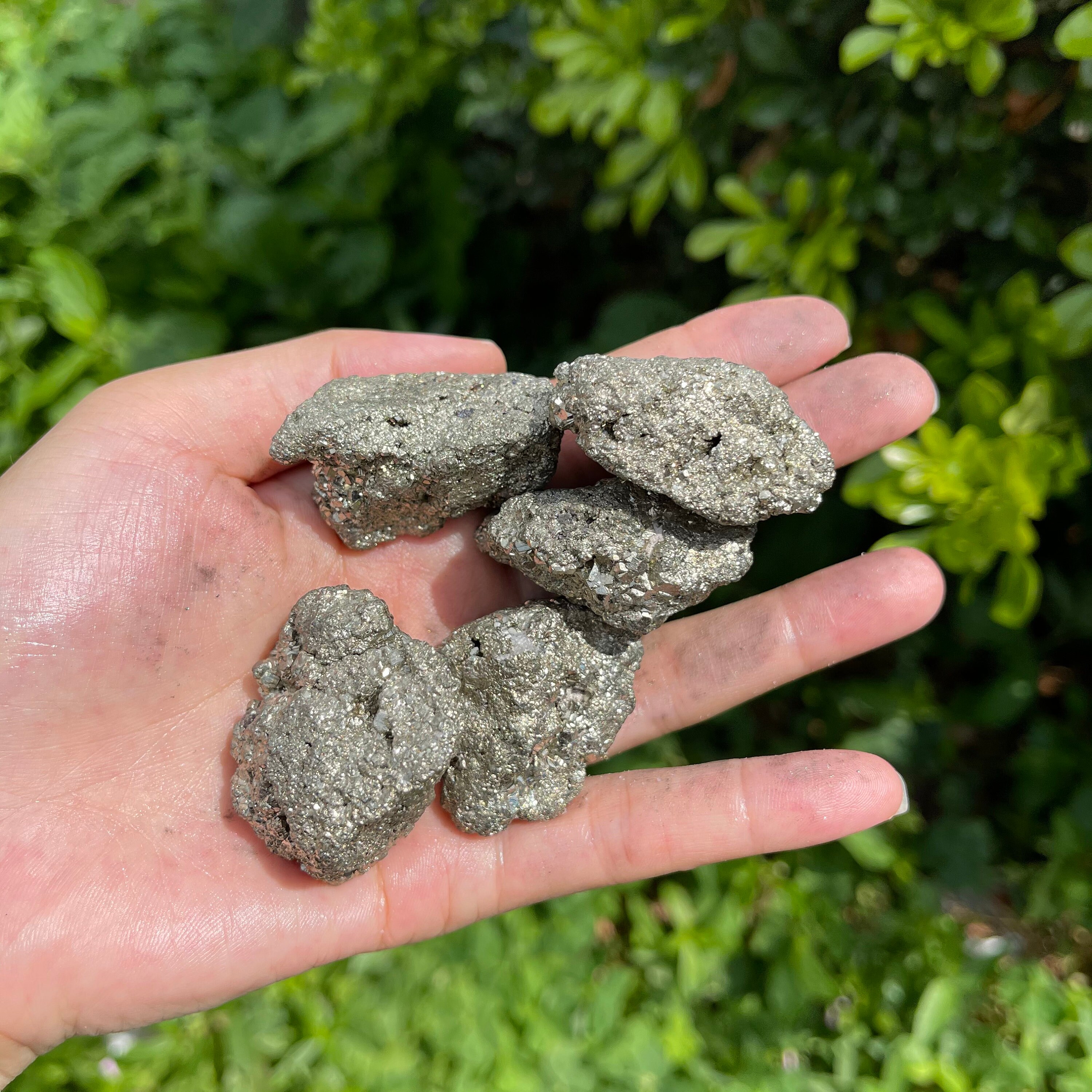 Raw Pyrite Cluster Natural Pyrite Stone Rough Pyrite From | Etsy