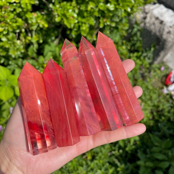 Watermelon Quartz - Etsy