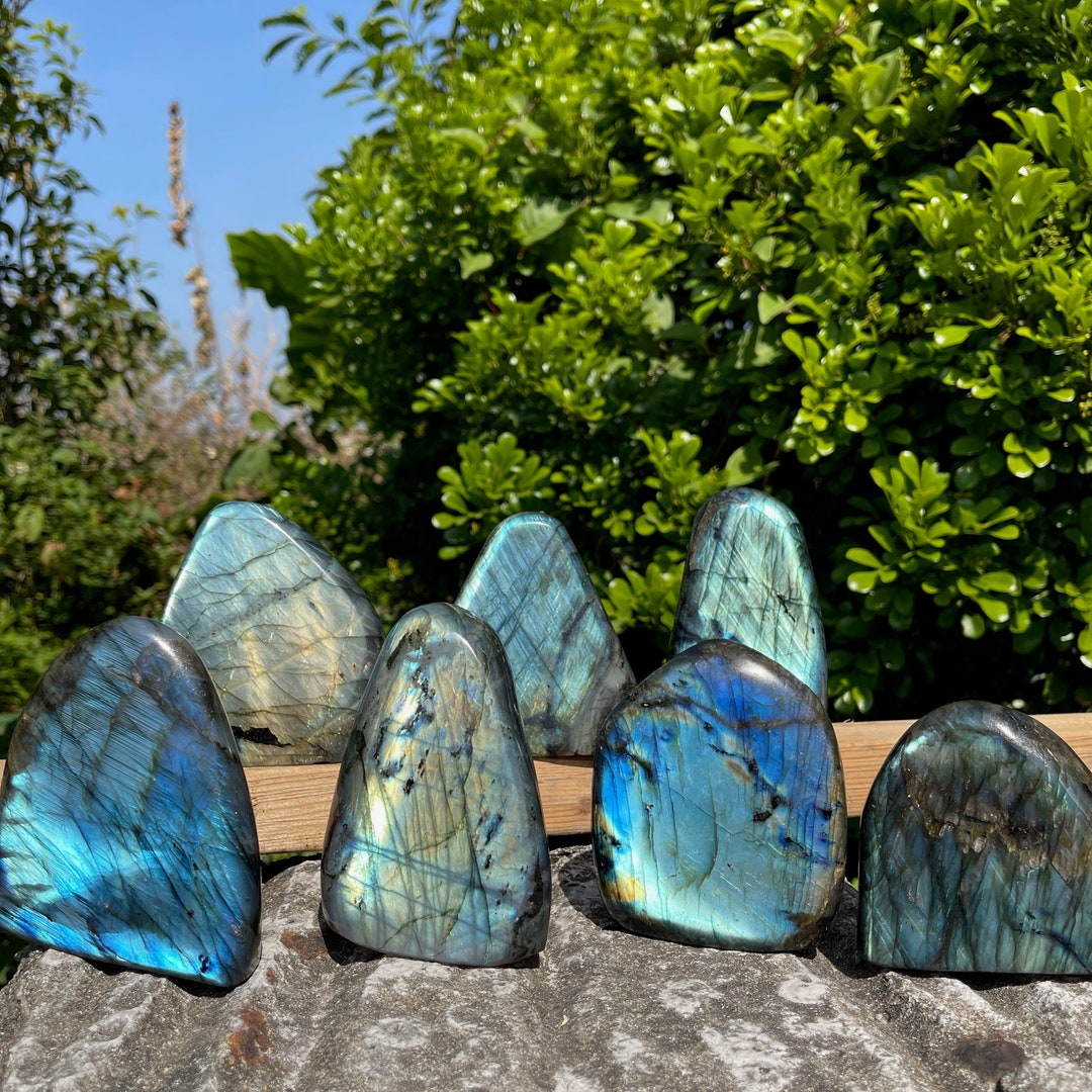 High Flashy Labradorite Freeform, Free Standing Spectrolite Specimen ...