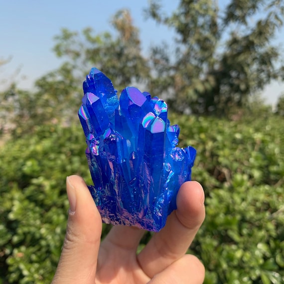 Cluster Crystals Rainbow Shine Angel Aura Crystals Quartz Rainbow ...