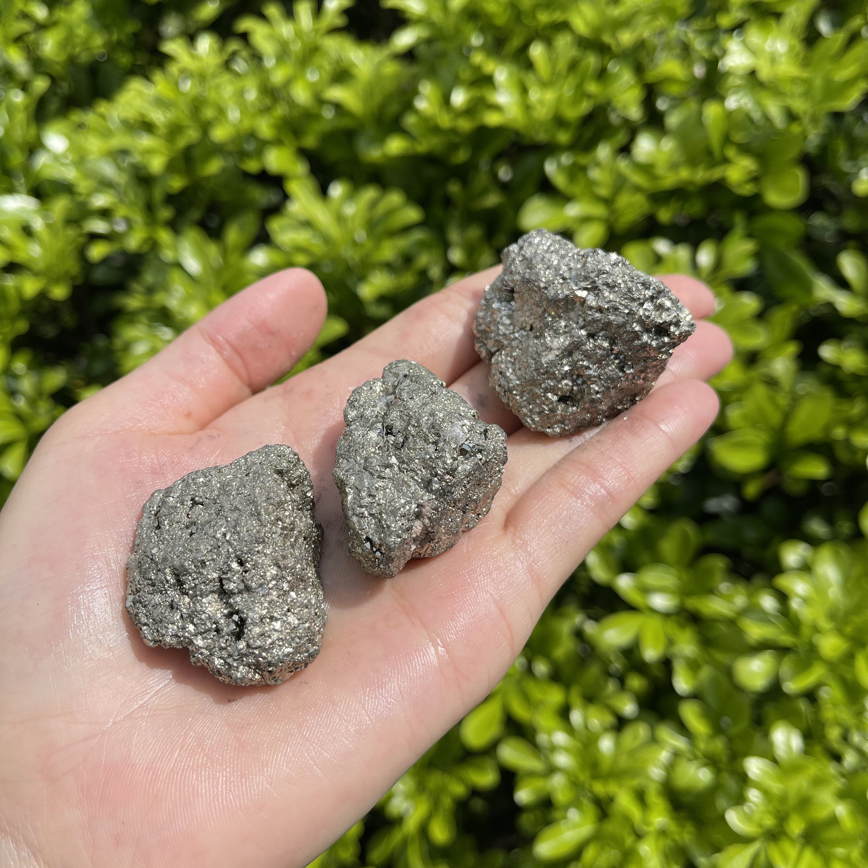 Raw Pyrite Cluster Natural Pyrite Stone Rough Pyrite From | Etsy