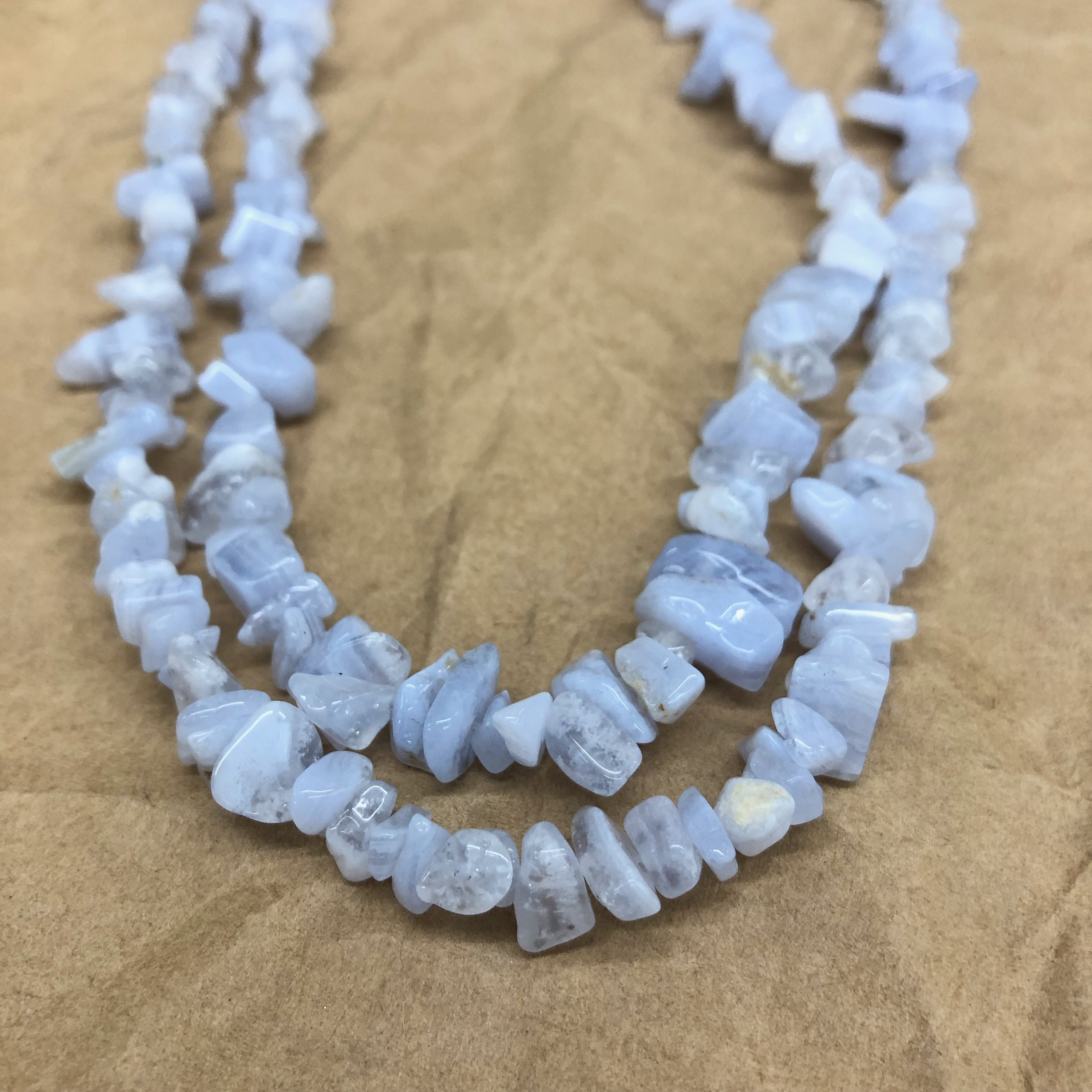 Blue Lace Agate Chips Gemstone Chip Beads Agate Nugget | Etsy