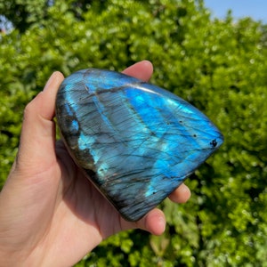 High Flashy Labradorite Freeform, Free Standing Spectrolite Specimen ...