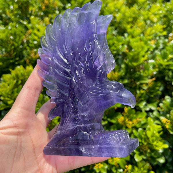 Crystal Carved Eagle - Etsy