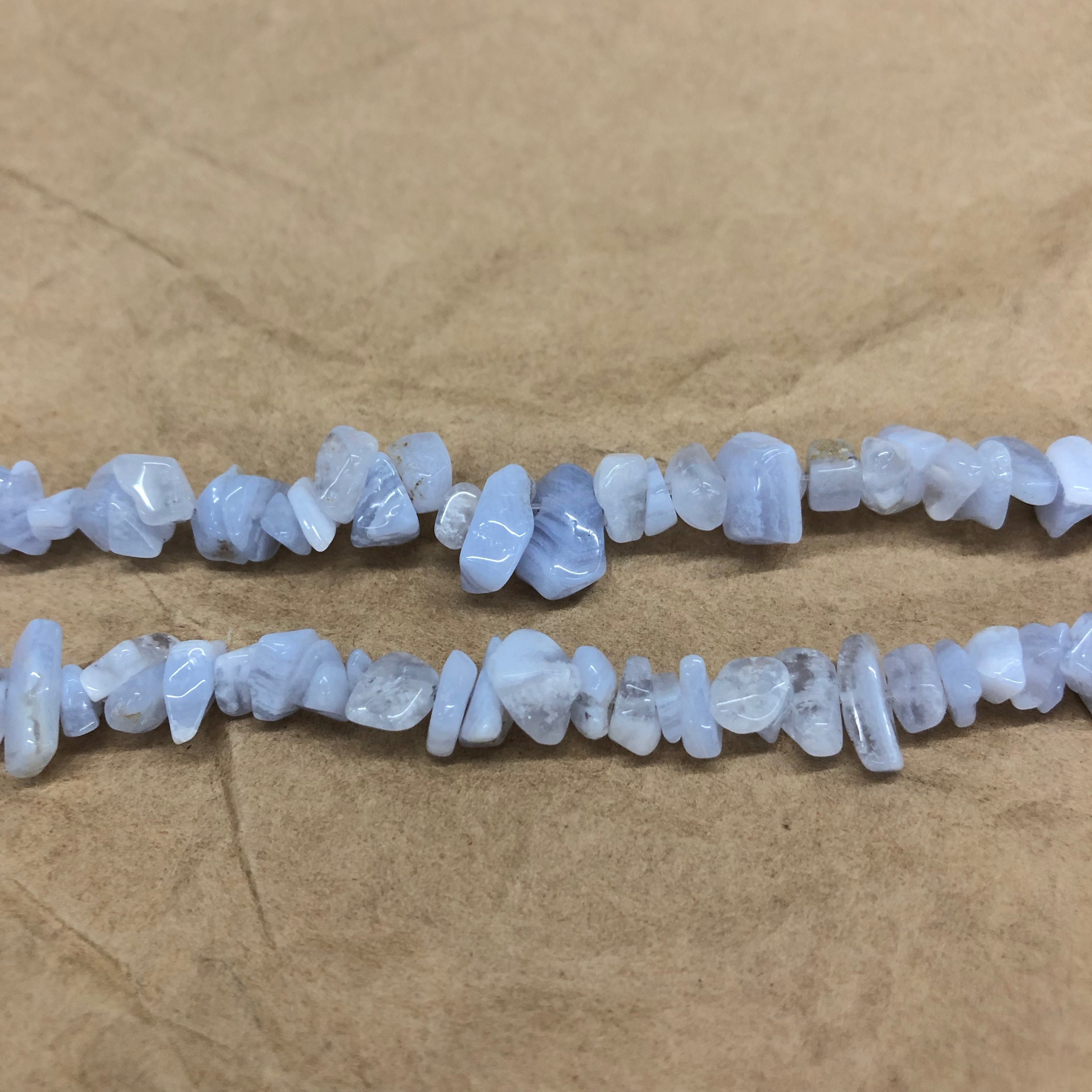 Blue Lace Agate Chips Gemstone Chip Beads Agate Nugget | Etsy
