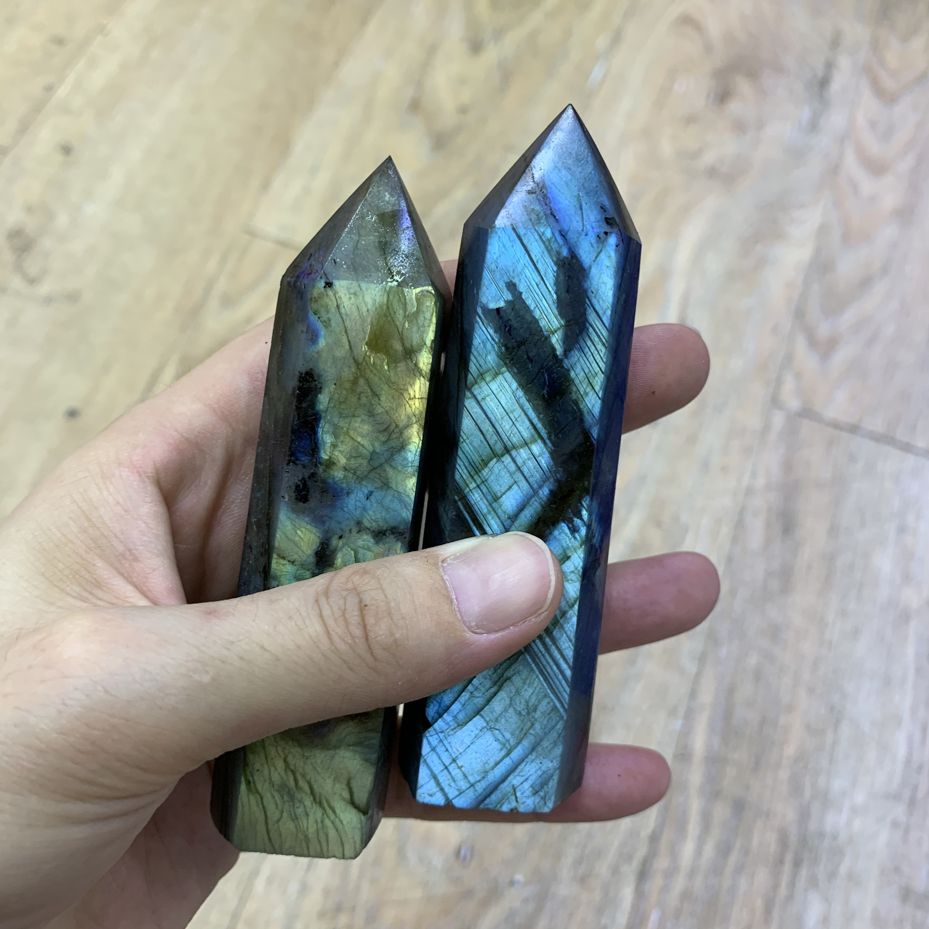 AAAA Rainbow Labradorite Tower Natural Labradorite Point - Etsy Australia