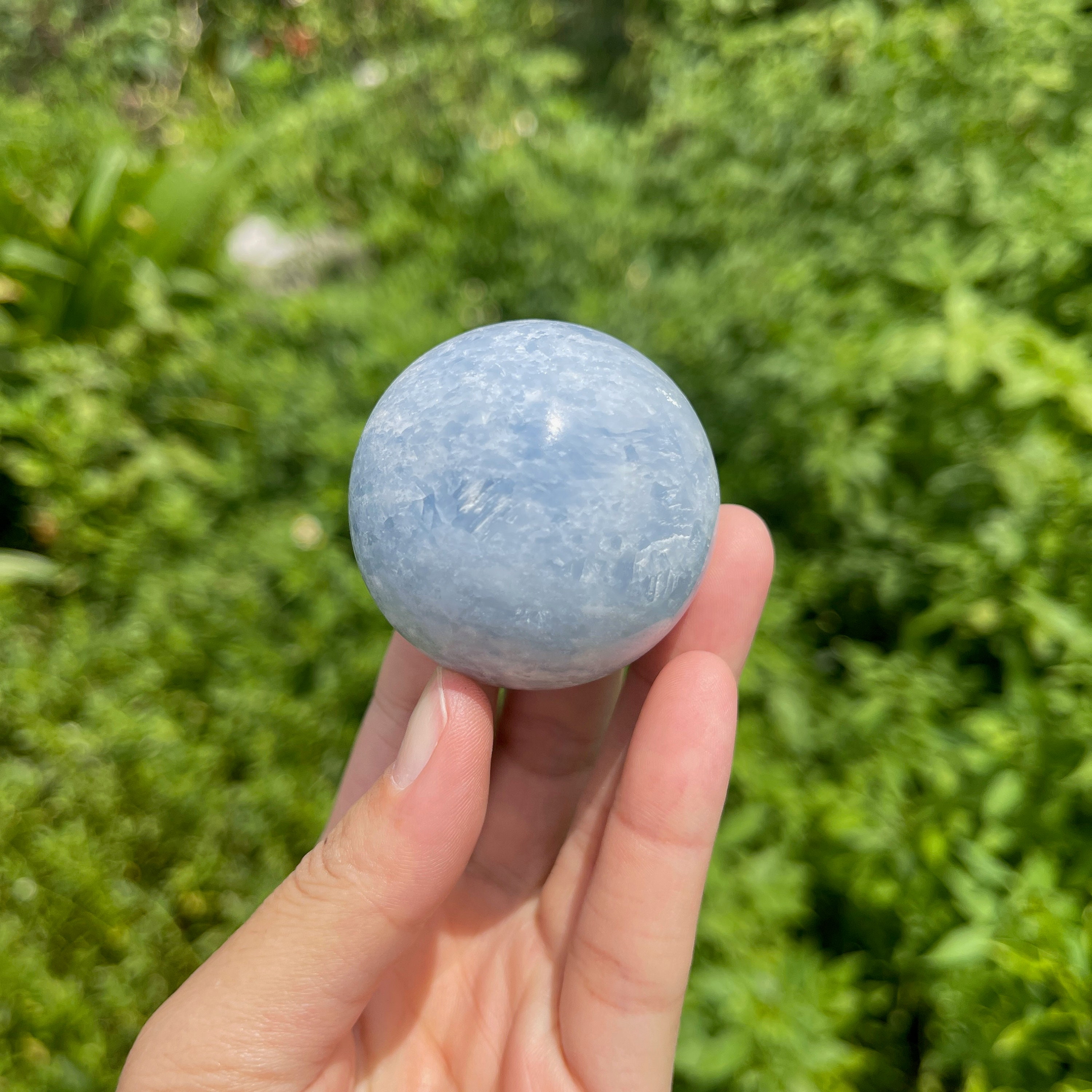 AAA Celestite Sphere, Blue Crystal Healing (40mm-45mm) - Etsy