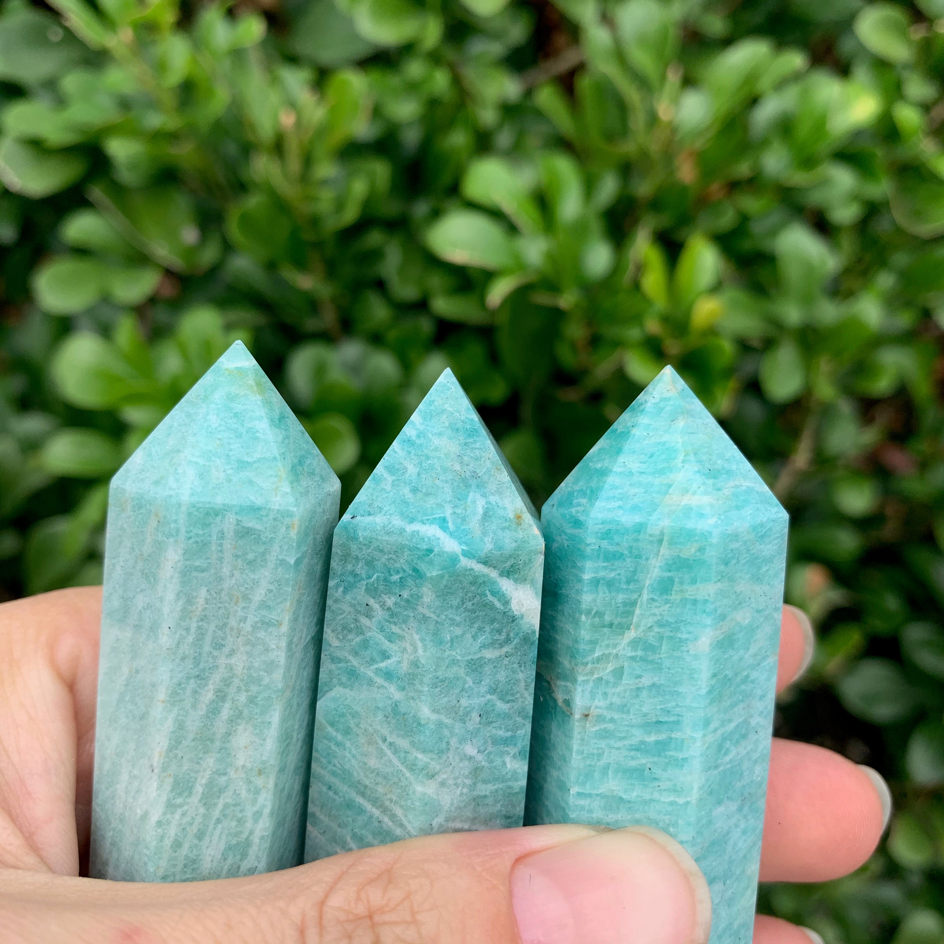 2.5-3 Inches Amazonite Point Natural Amazonite Tower Quartz - Etsy