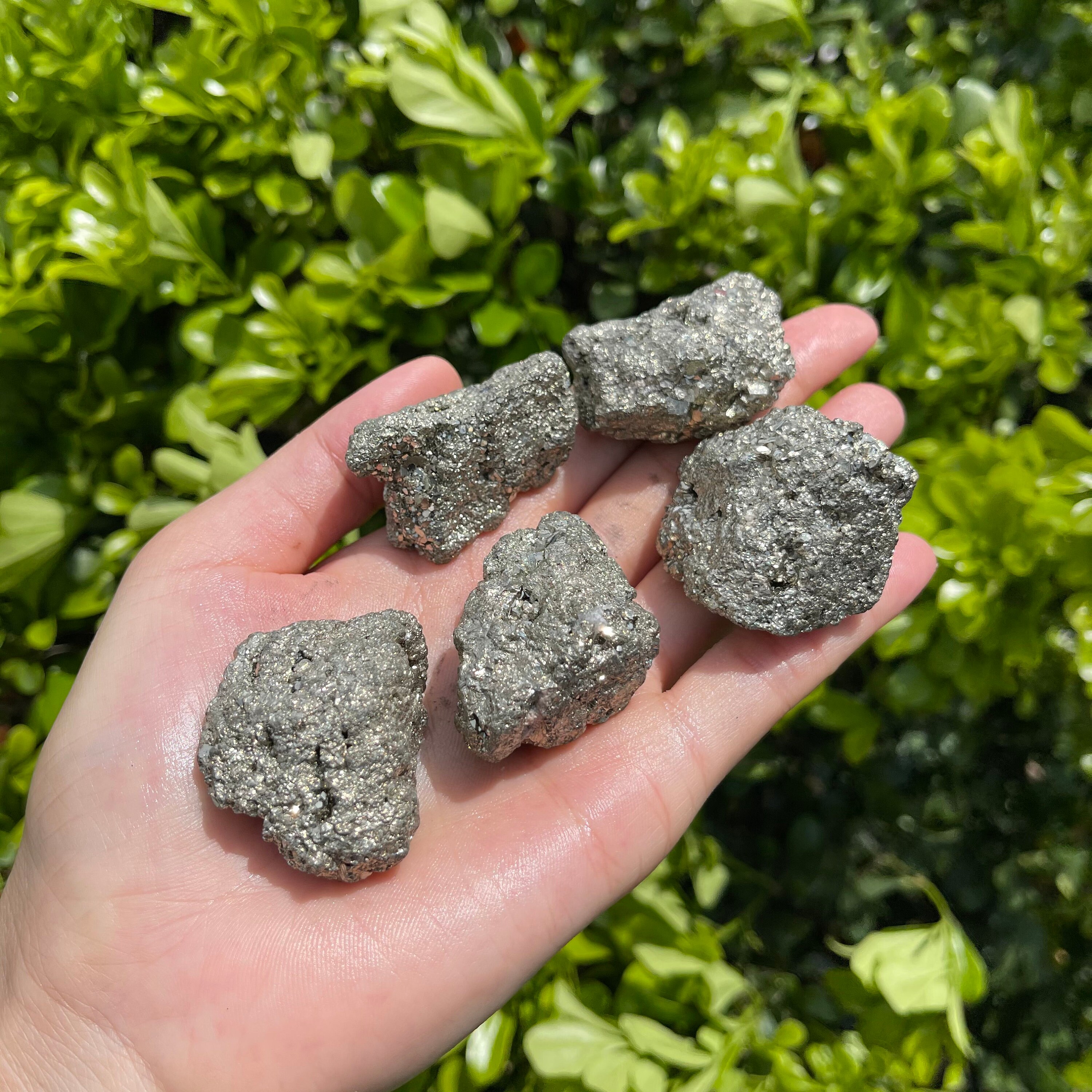 Raw Pyrite Cluster Natural Pyrite Stone Rough Pyrite From | Etsy