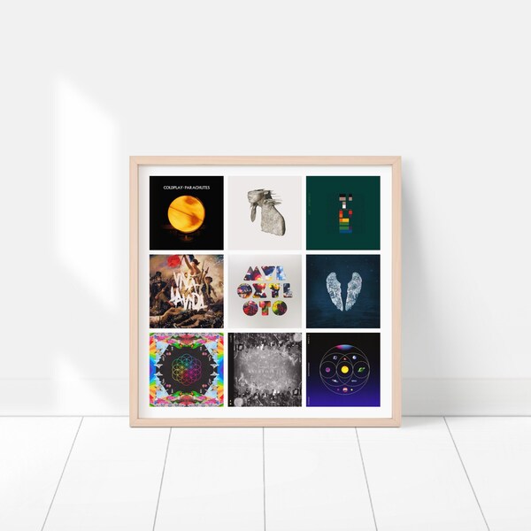 Coldplay - Etsy