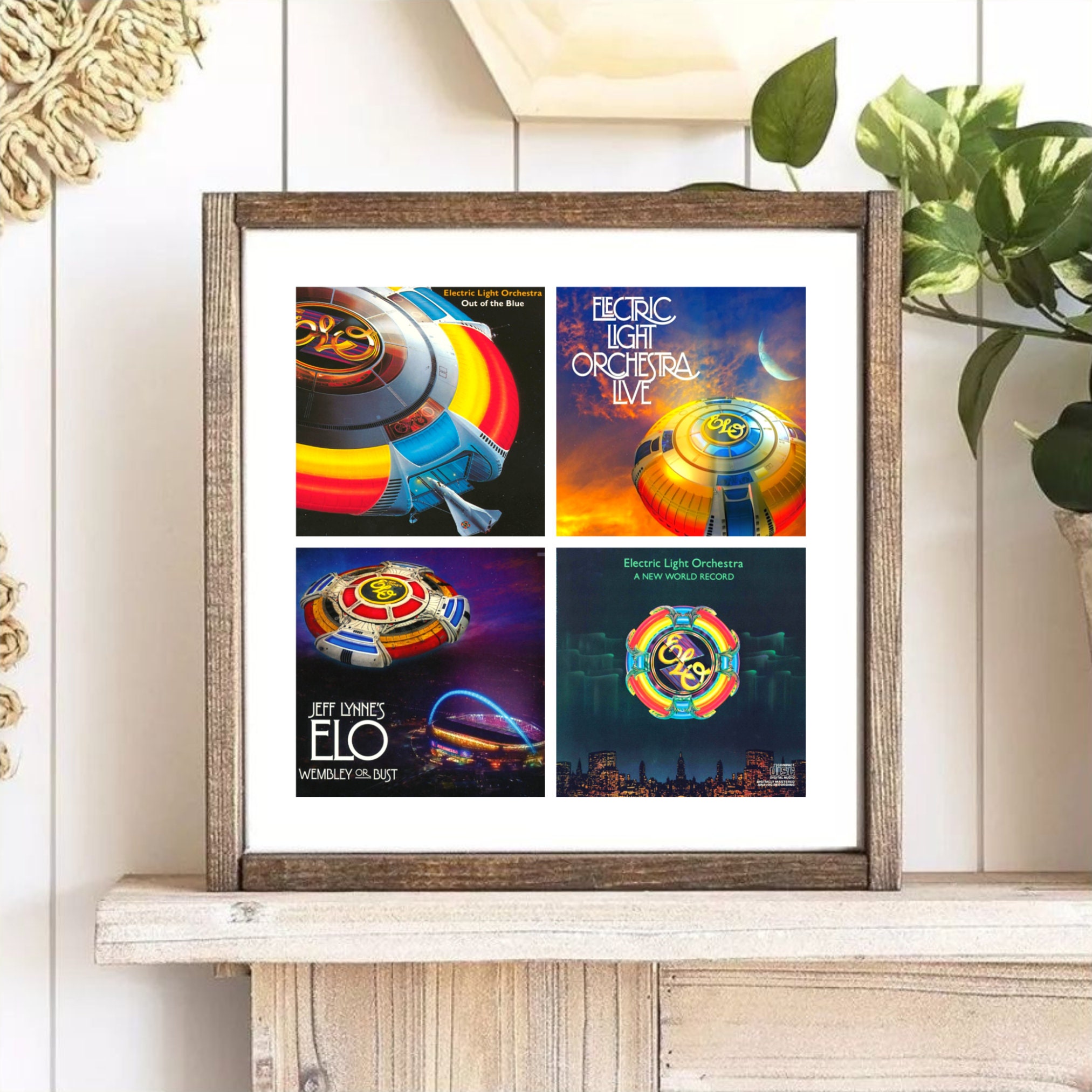 Electric Light Orchester Poster | Album Cover Art | ELO Musikalben ...