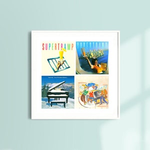 Supertramp Poster | Album Covers Art | Music Albums Poster - Etsy