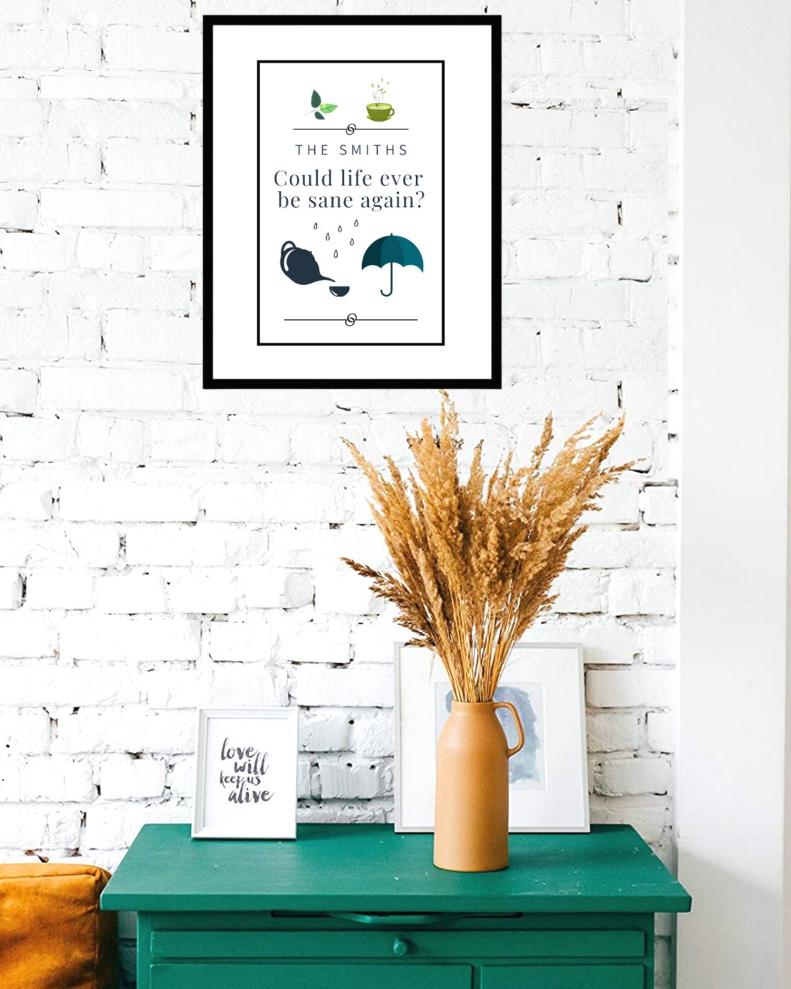 The Smiths Music Lyrics Art Print / the Smiths Poster Wall - Etsy