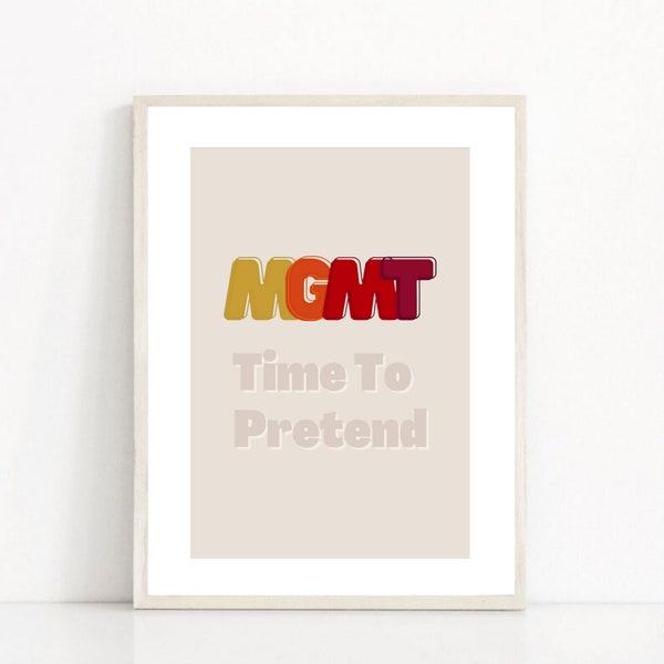 Mgmt Poster - Etsy